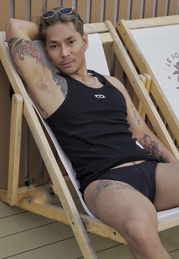 Khun Nangky เปิดวาร์ปนายแบบหล่อ เป้าตุงถึงใจ หล่อแซ่บขั้นสุด