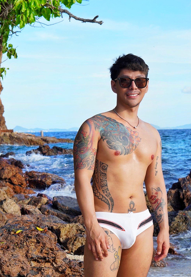 Khun Nangky เปิดวาร์ปนายแบบหล่อ เป้าตุงถึงใจ หล่อแซ่บขั้นสุด